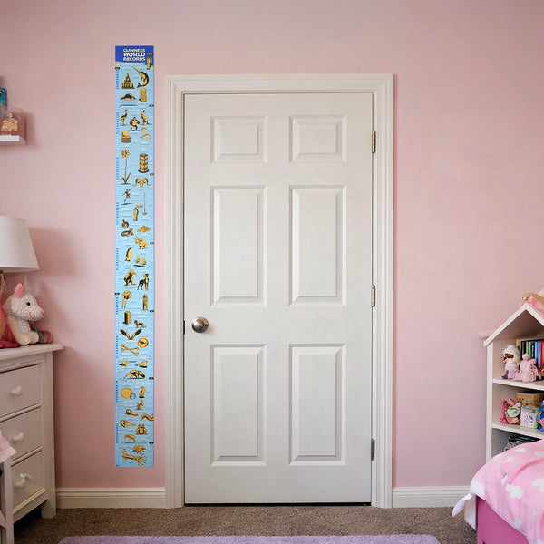Guinness World Records Height Chart | Wall Decor | Educational Poster